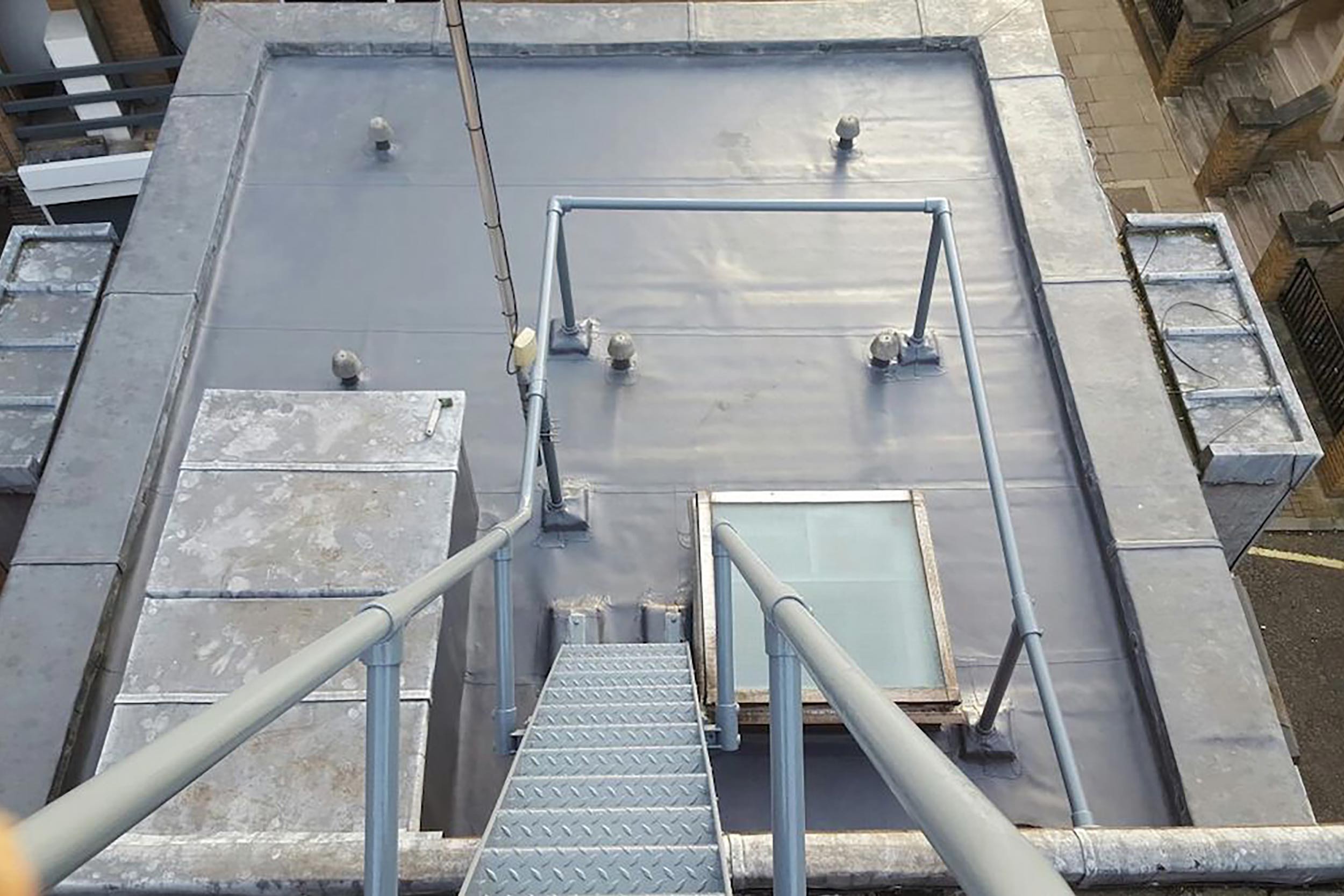 Flat Roof Terrace new build Designer Company Refurbishment